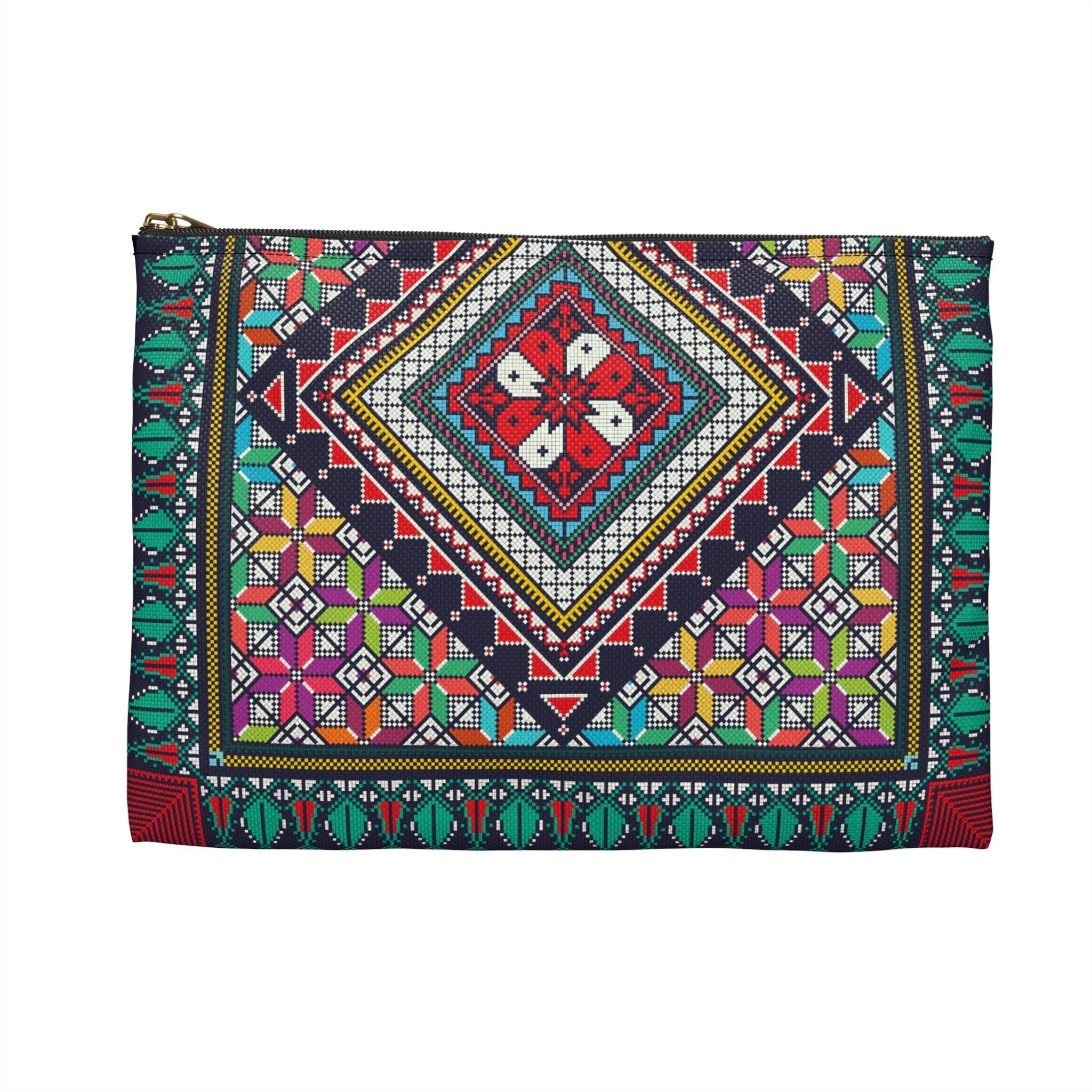 Palestinian Cross Stitch Wallet Jordanian Syrian Turkish Middle Eastern ...