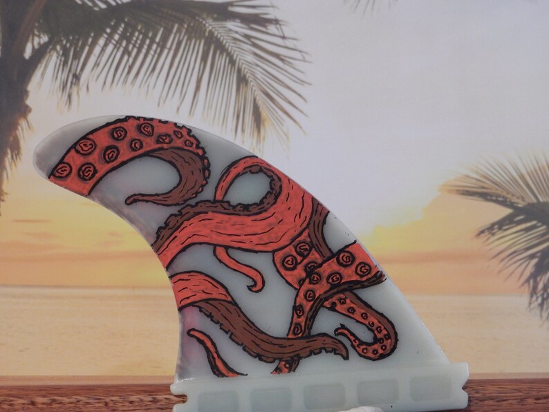 Octopus Fin - Etsy