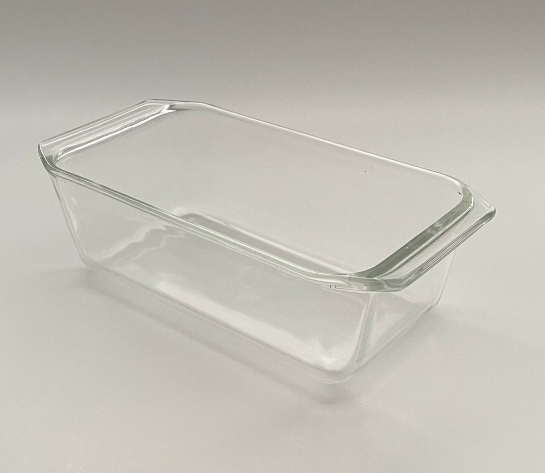 Vintage PYREX Bread Loaf Pan All Caps PYREX # 215- 3" Deep 9" X 5 ...
