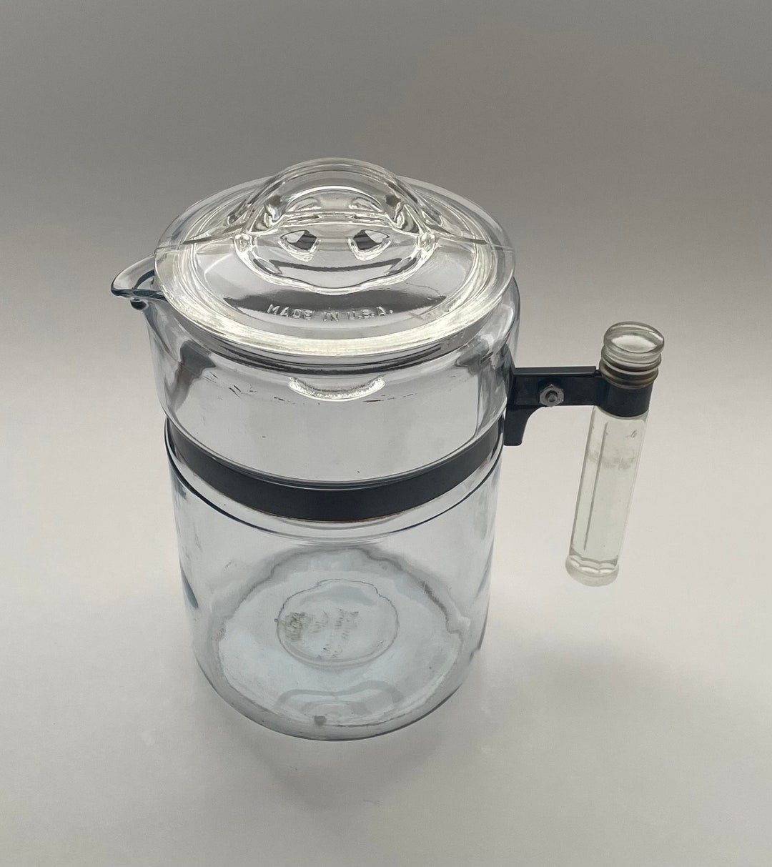Vintage Pyrex Flameware Coffee Pot and Lid a 2 Piece Replacement Set ...