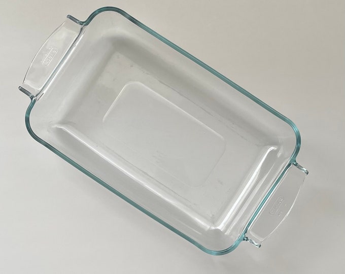 Vintage Pyrex De Corning Glass Baking Dish 238 - 8" X 13" Lasagna Cake ...
