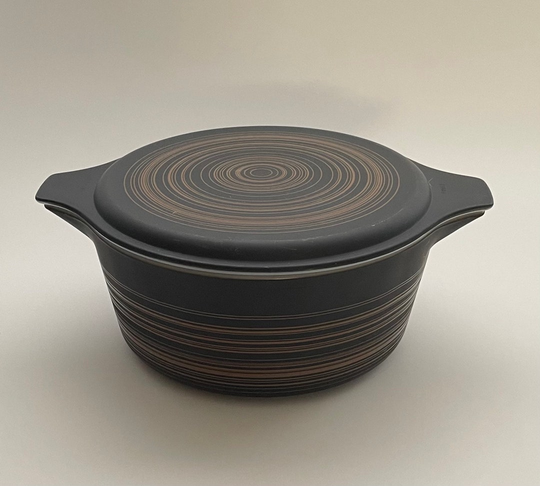 Vintage Pyrex Terra Casserole Baking Dish 2 1/2 Quart Pyrex 475 Brown ...