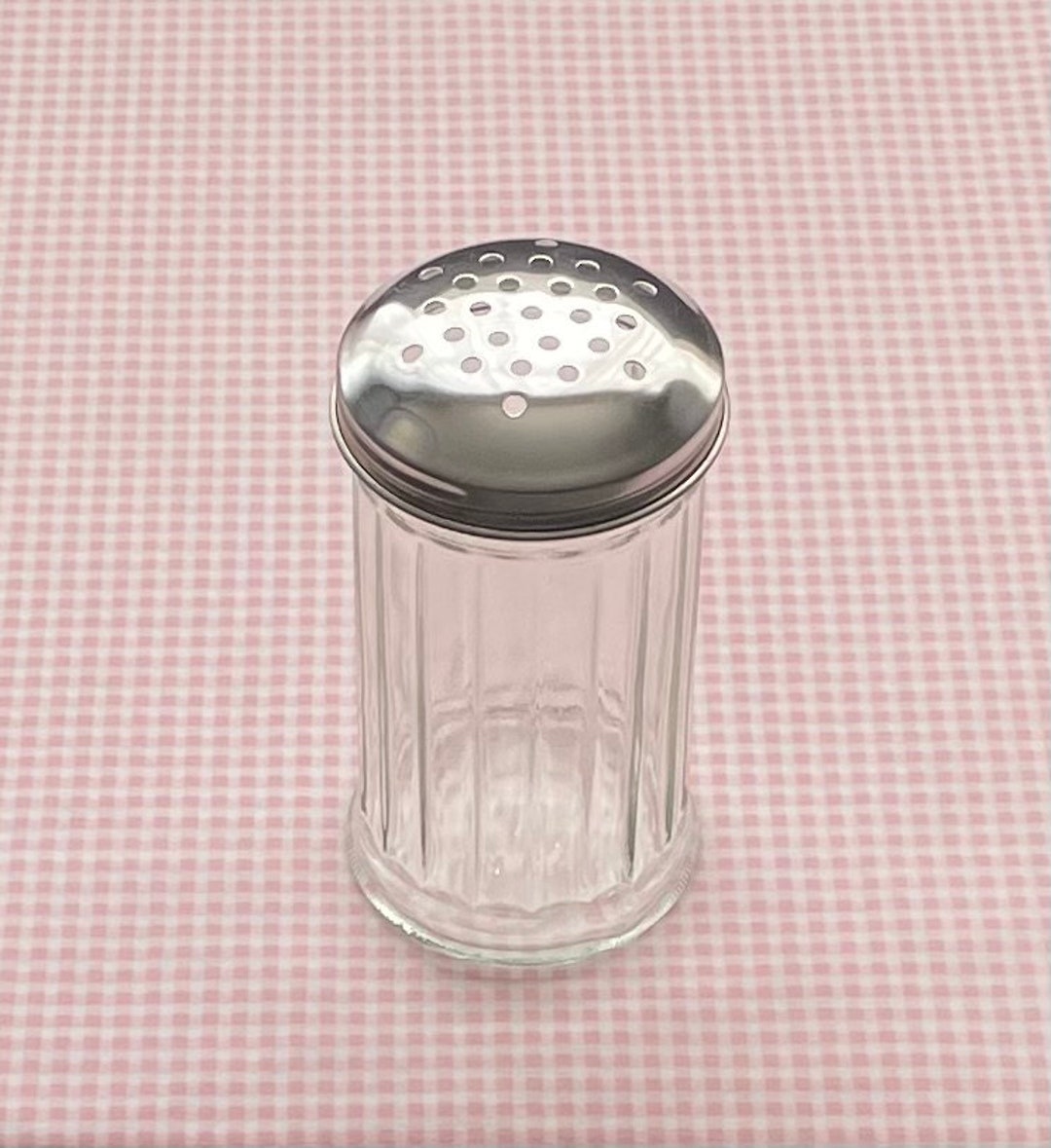 Vintage Sugar Shaker Star Top Made by Gemco NYC. Retro Clear Glass ...