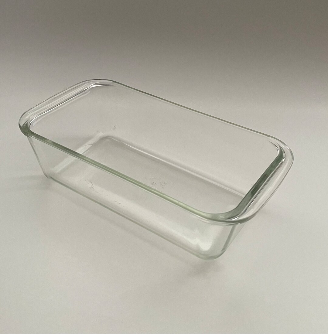Vintage PYREX Bread Loaf Pan All Caps PYREX 215- 3" Deep 9 1/2" X 5 1/2 ...