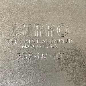 Rare Handled 2 Piece Vintage Angel Food Cake Pan by Mirro Aluminum - 2 ...