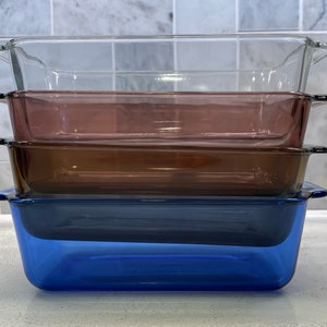 Vintage Pyrex Glass Loaf Pan / Glass Bread Baking Dish Choose From ...