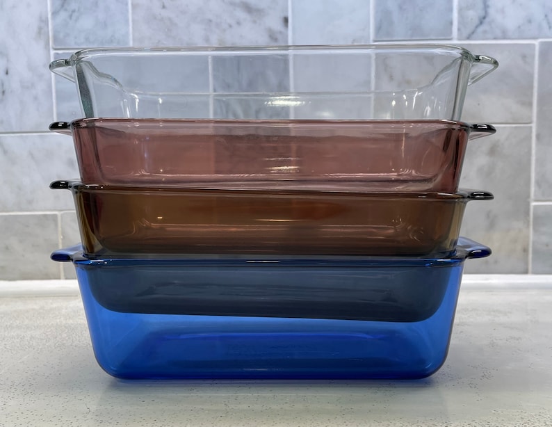 Vintage Pyrex Glass Loaf Pan / Glass Bread Baking Dish Choose - Etsy