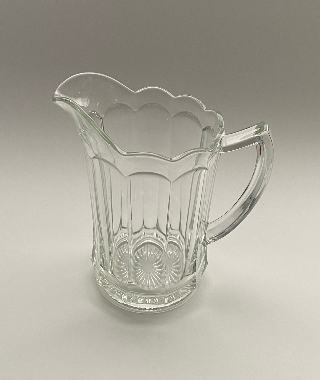 Vintage Imperial Glass Colonial Clear Pitcher 1 Quart Pitcher 8 Tall ...