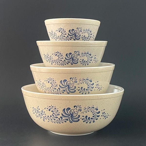 Pyrex Bowl Set - Etsy