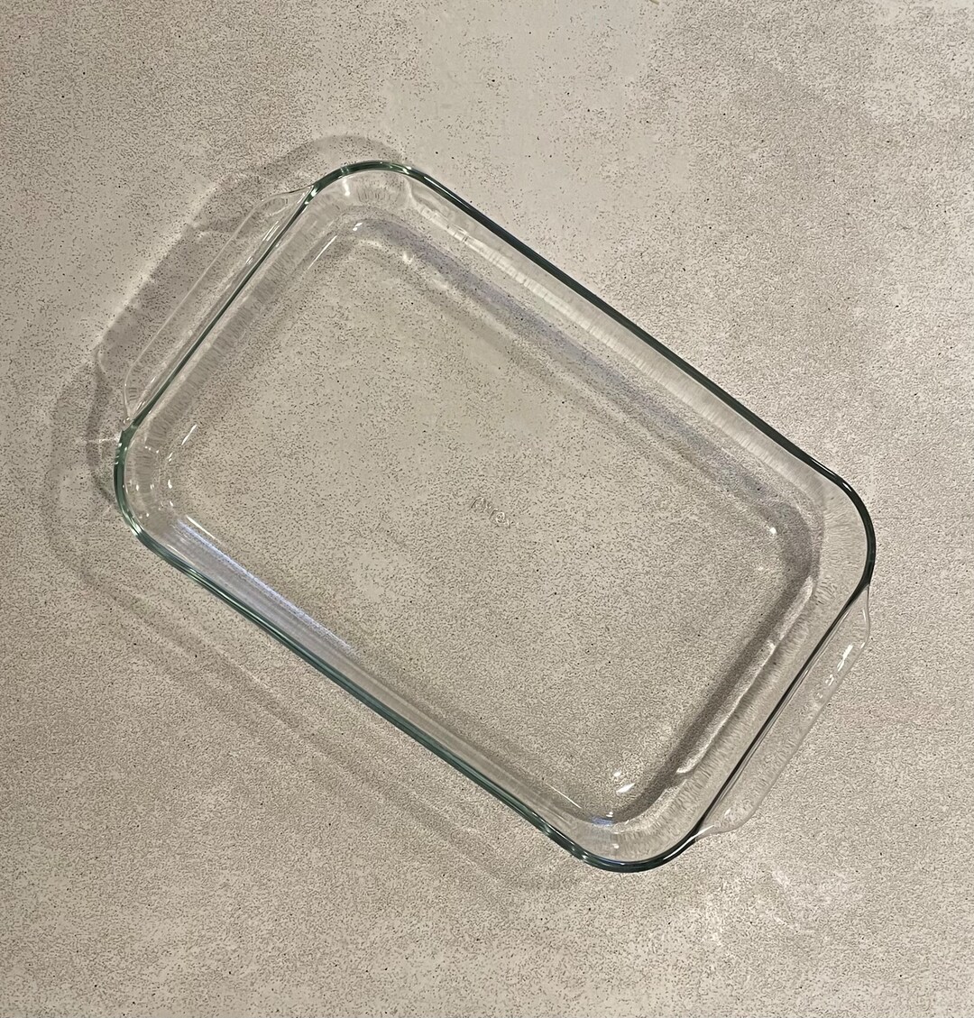 XL 4.8 Qt Vintage Pyrex 234 Clear Glass 15 X 10.5 - Etsy