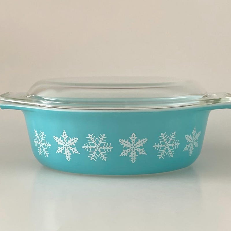 Pyrex Snowflake - Etsy