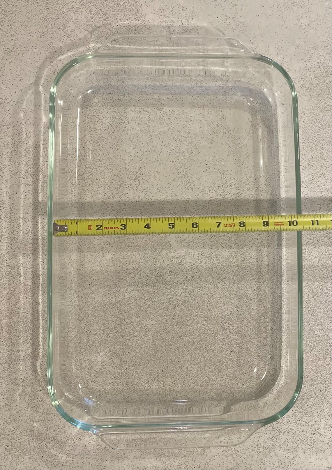 XL Vintage Pyrex 234 Baking Dish 15" X 10" X 2" Clear Glass 4 L Lasagna ...