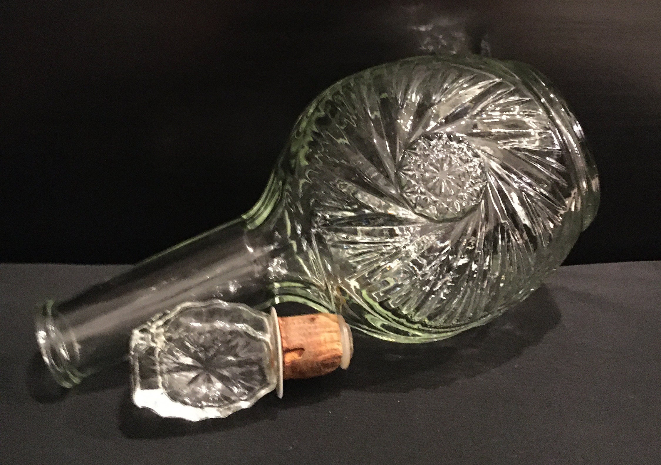 Vintage Potter Distilleries Canada Whiskey Decanter Alcohol | Etsy