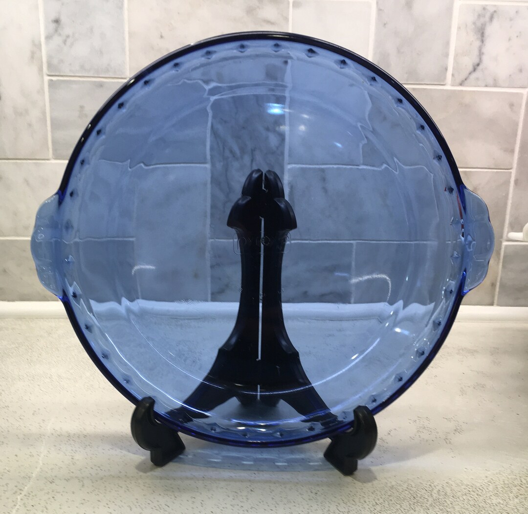 Vintage Pyrex Pie Plate Cobalt Blue Pyrex 229 9 1/2 " Deep Dish ...