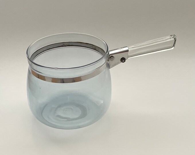 Vintage Pyrex Flameware Pot Double Boiler Bottom 1 1/2 Quart Pyrex ...