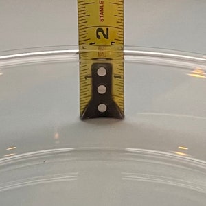 Set of 2 Pyrex Deep Dish Pie Plates 10" (11" Outside) X 1 3/4" Deep ...