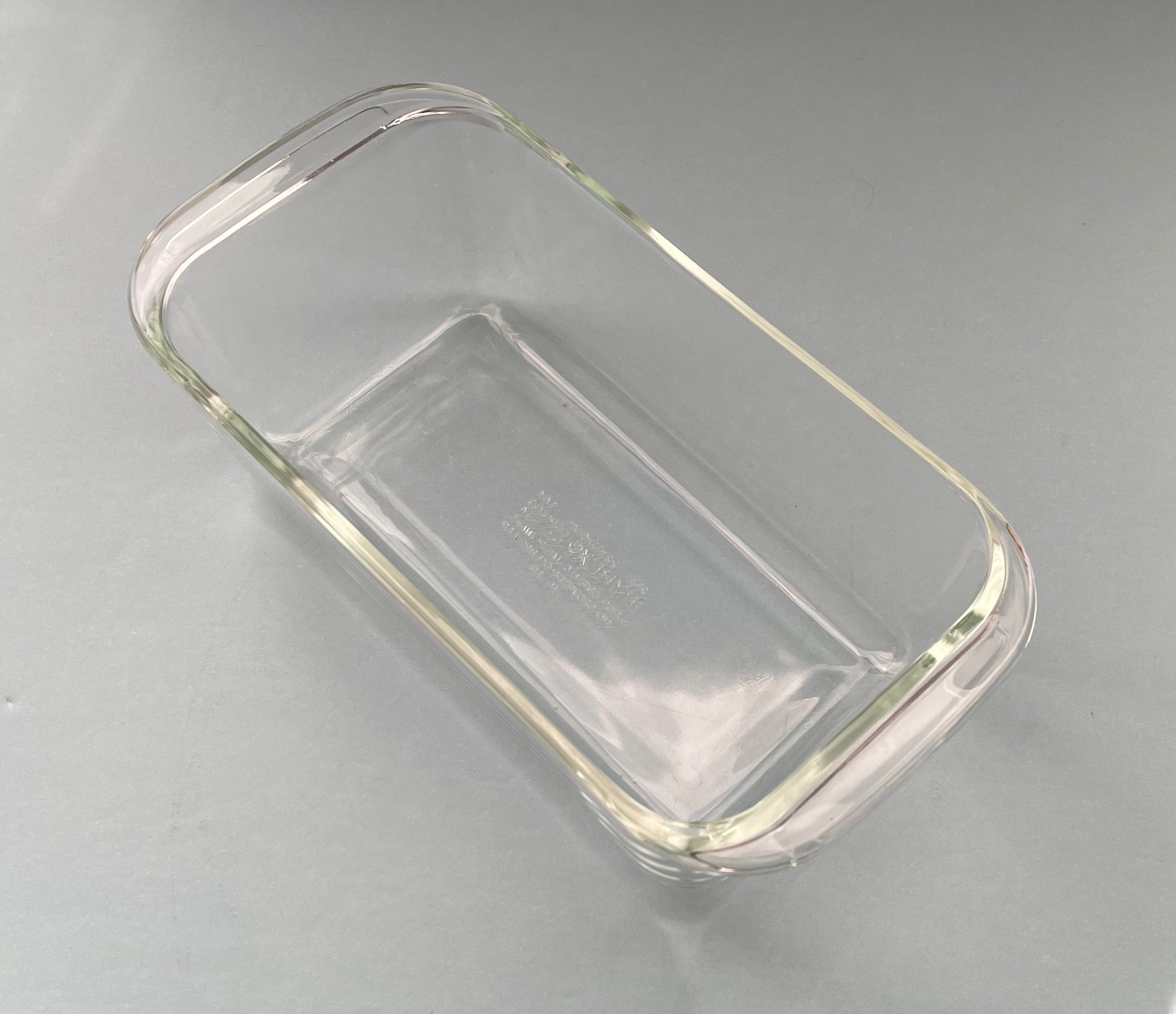 Set of 2 Vintage Pyrex 213 Clear Glass Loaf Pans With Handles - Etsy