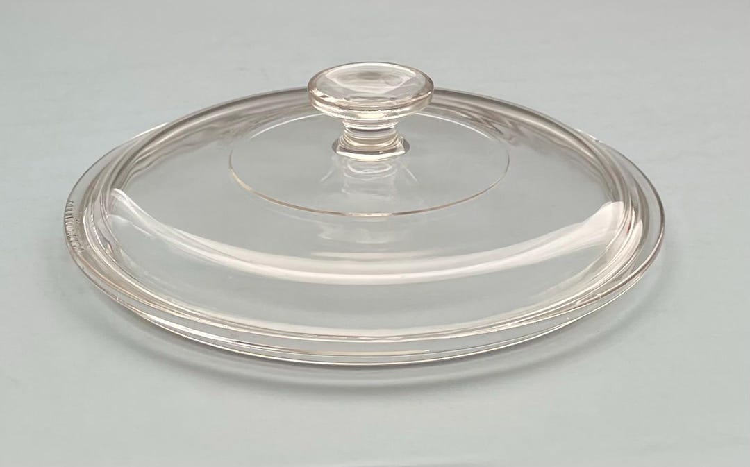 Vintage Pyrex Lid G1C - French White Souffle Dish F-1-B (2.5 Liter) - Etsy