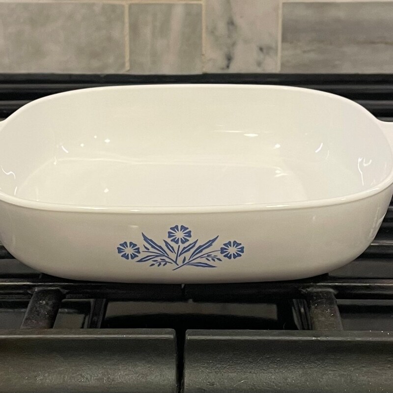 Corning Ware Blue Cornflower Casserole - Etsy