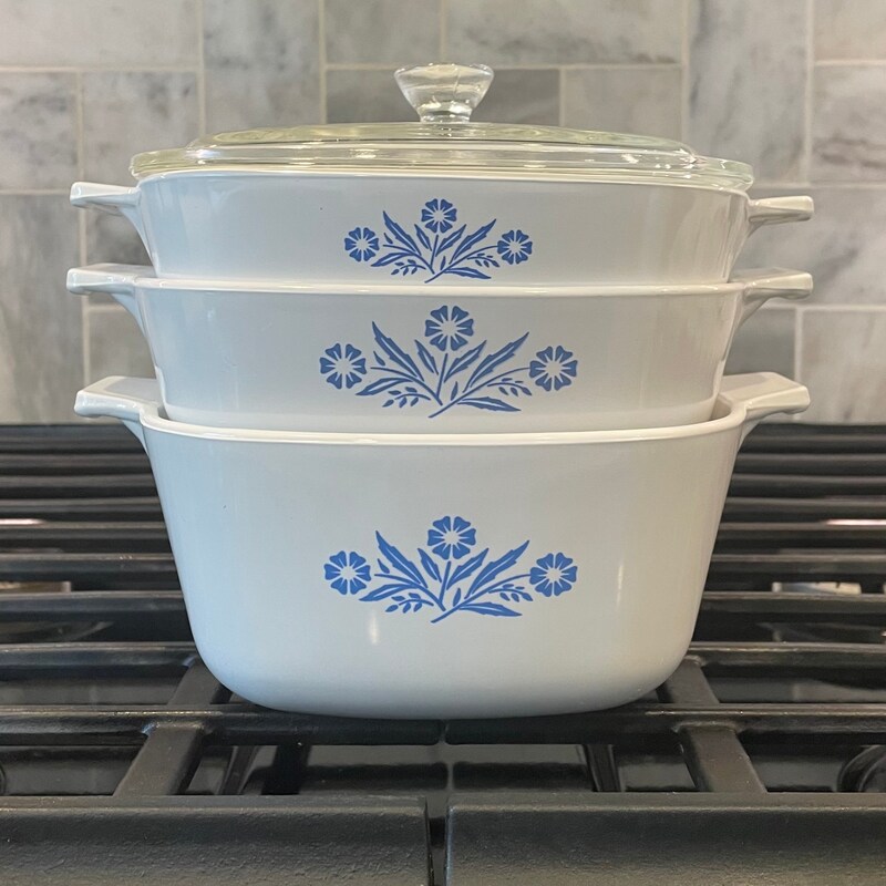 Corning Ware Cornflower Rare - Etsy