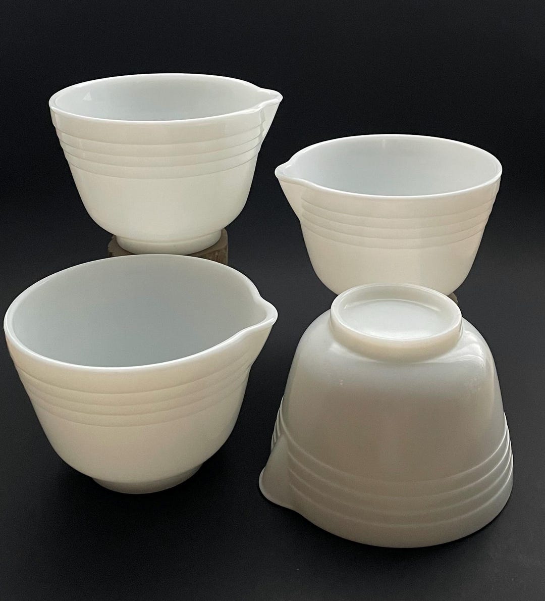 Vintage Pyrex Hamilton Beach Mixing Bowl With Pour Spout 6 X 4 1/2 ...