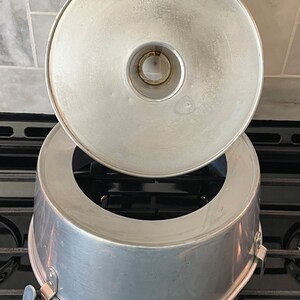 Rare Handled 2 Piece Vintage Angel Food Cake Pan by Mirro Aluminum - 2 ...