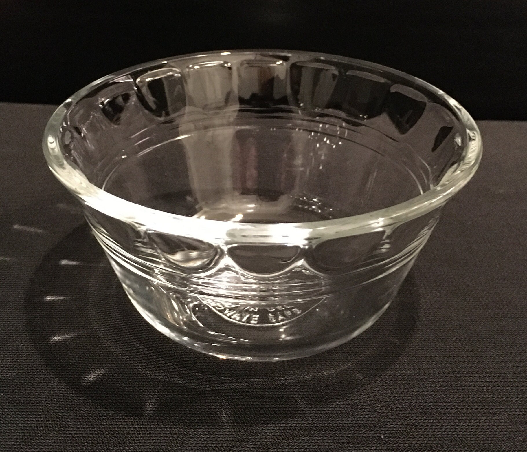 Vintage Pyrex Ramekins Set of 4 Clear Glass Custard Cups | Etsy