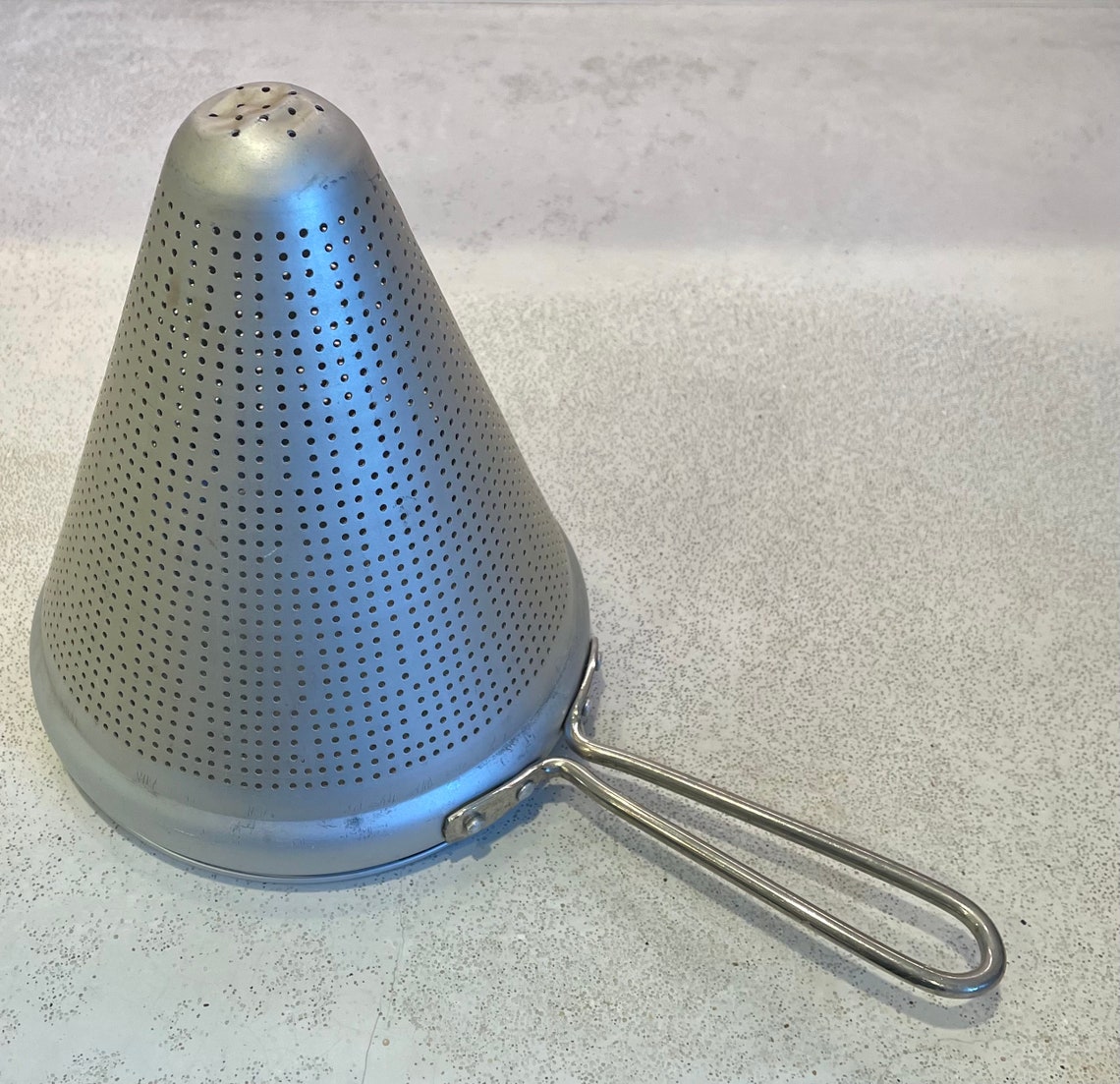 Vintage Canning Sieve / Strainer / Cone Shaped Sieve For Seed | Etsy
