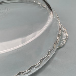 Vintage PYREX Pie Plate All Caps PYREX Scalloped Rim and Handles ...