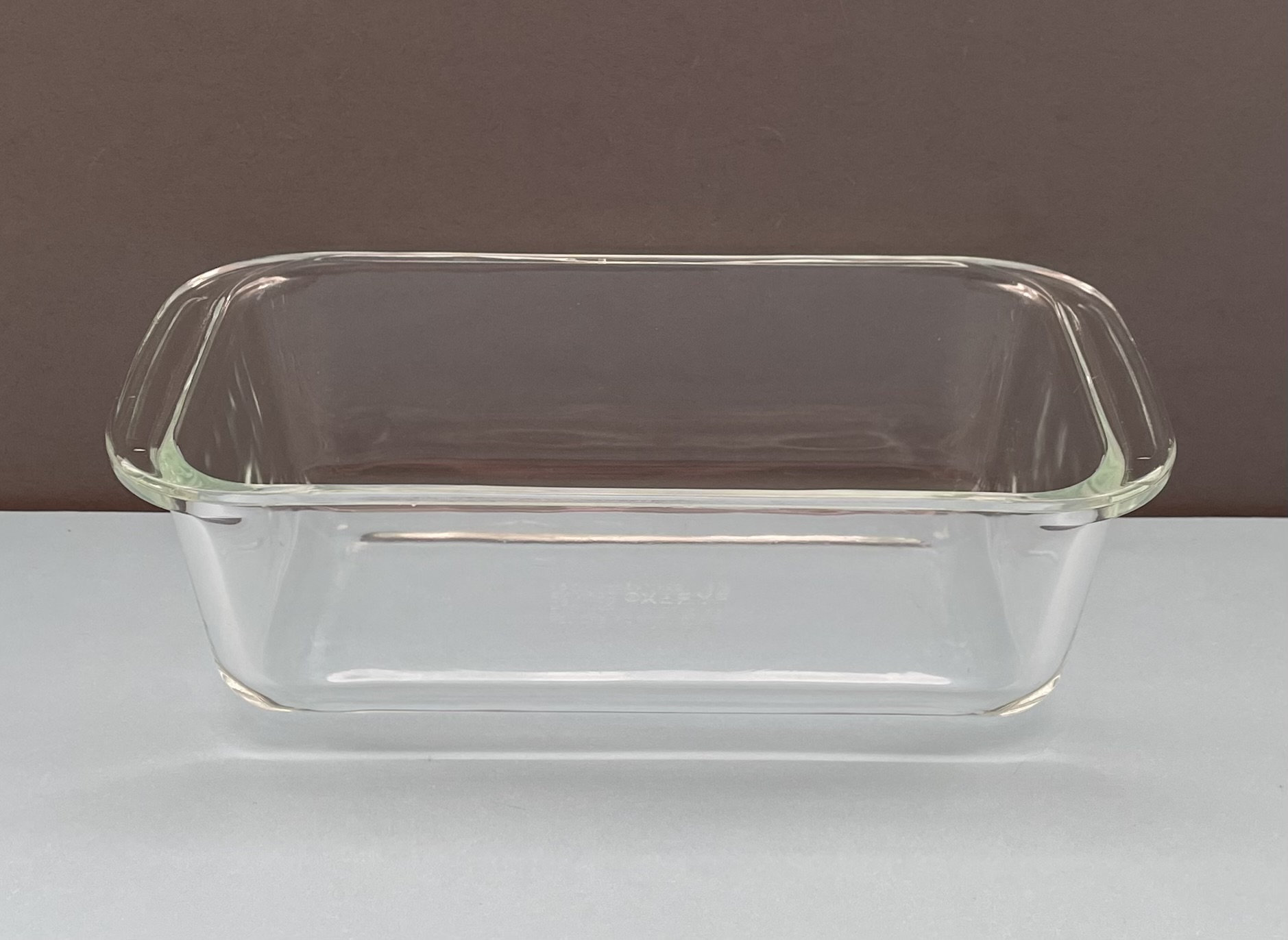 Set of 2 Vintage Pyrex 213 Clear Glass Loaf Pans With Handles - Etsy