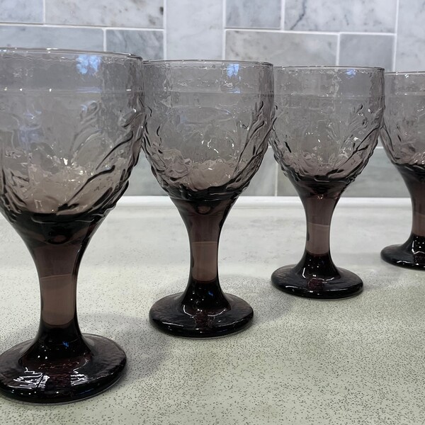 Purple Goblets - Etsy