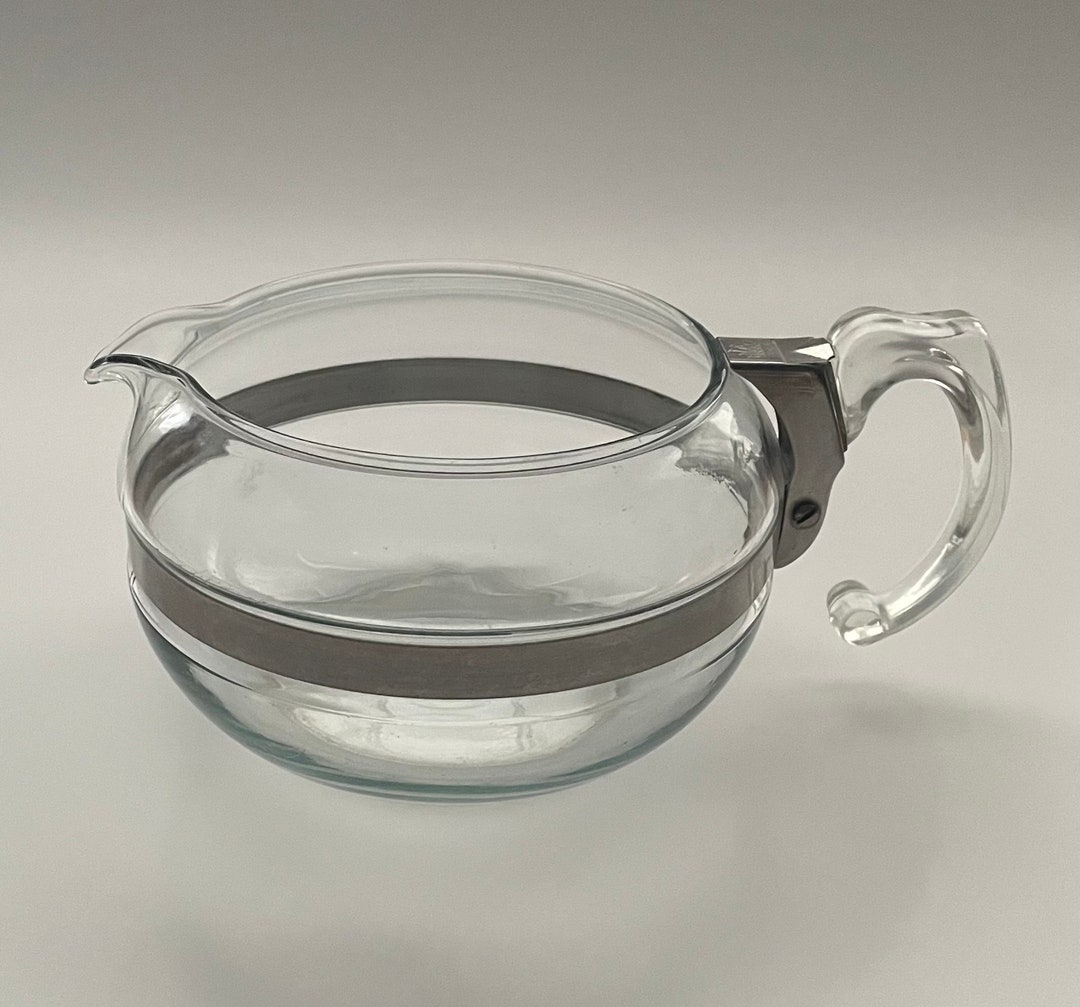 Vintage Pyrex Flameware Teapot #8446-B 6 Cup - Replacement Bottom No ...