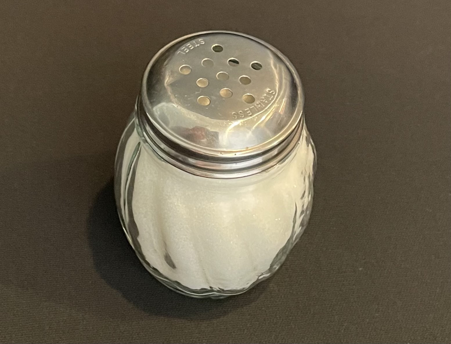 Vintage Swirled Glass Sugar Shaker With Metal Top Designed to - Etsy