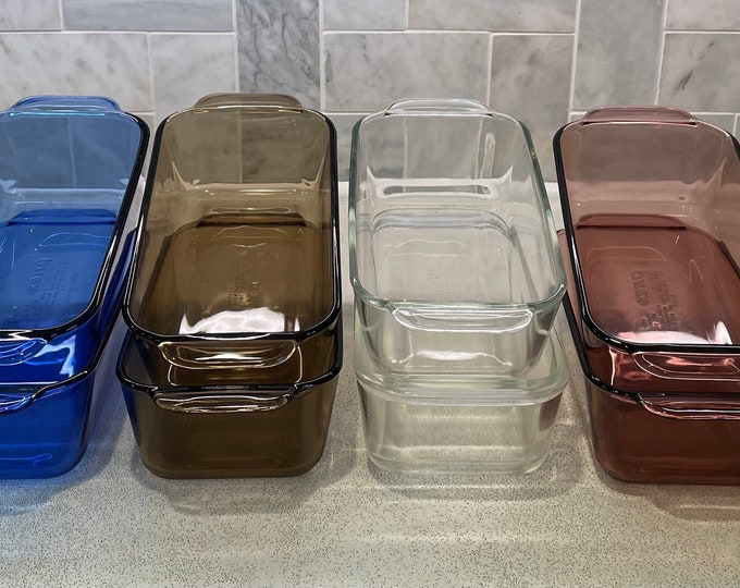 Vintage Pyrex Glass Loaf Pan / Glass Bread Baking Dish Choose From ...