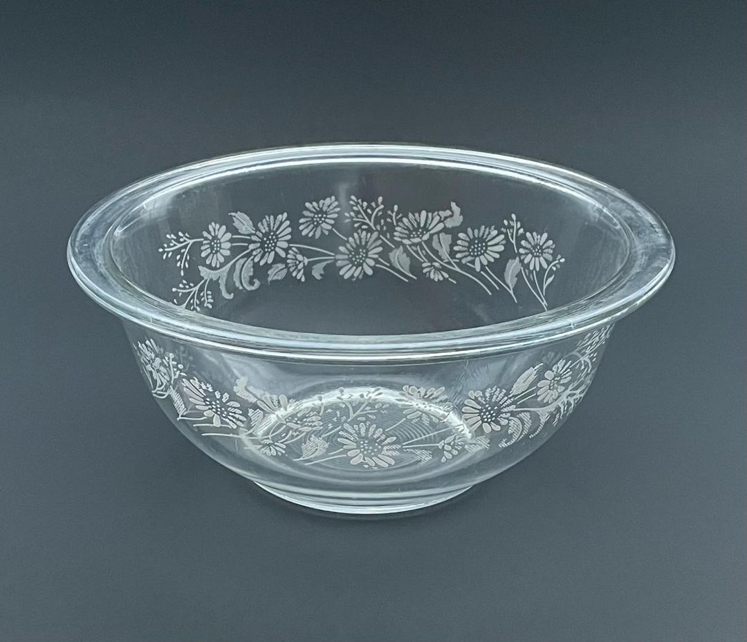Vintage Pyrex Colonial Mist Mixing Bowl 1 Liter Pyrex 322 Small Bowl ...