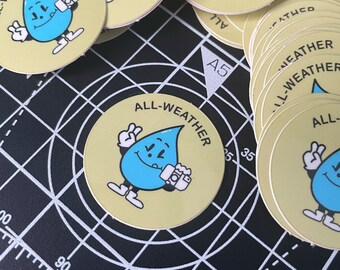 All Weather Sticker - Etsy