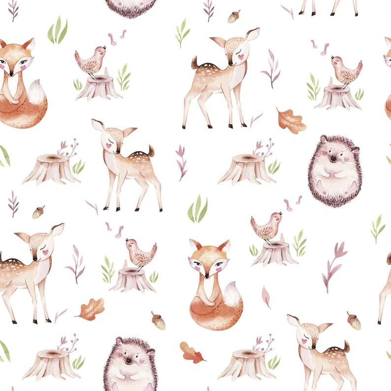Beige Animals Peel and Stick Removable Wallpaper 3397 - Etsy