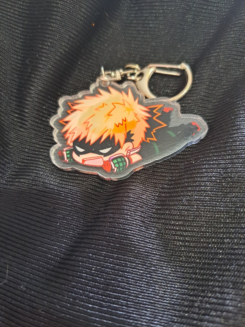 My Hero Acadamia Falling Character Keychains - Etsy