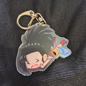 My Hero Acadamia Falling Character Keychains - Etsy