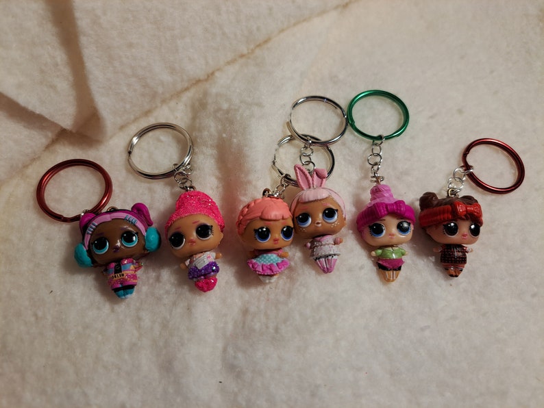 L.O.L Minis Keychains - Etsy