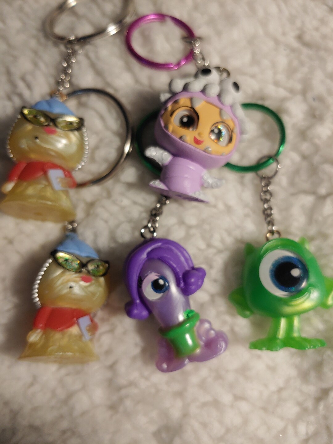 Doorables Monsters Inc. Keychains - Etsy