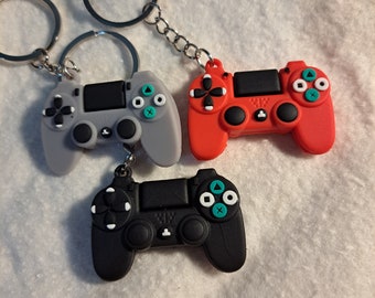 3D Printed Game Controller Keychain - Etsy