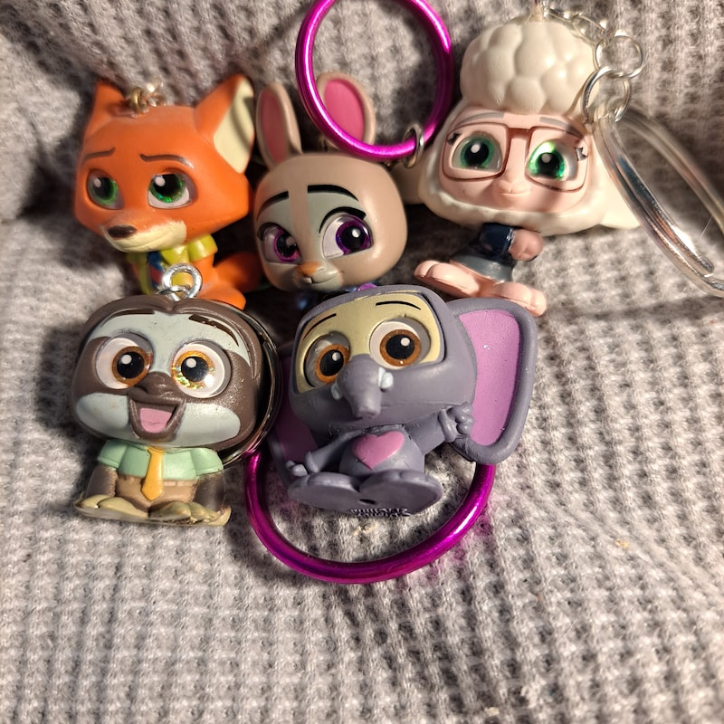 Zootopia Keychain - Etsy