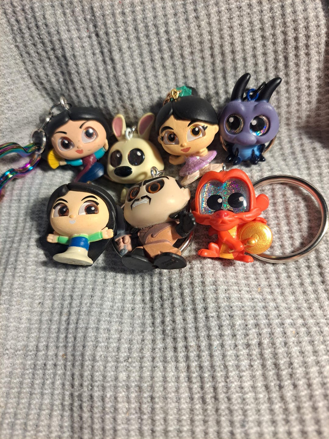 Doorables Mulan Keychains - Etsy