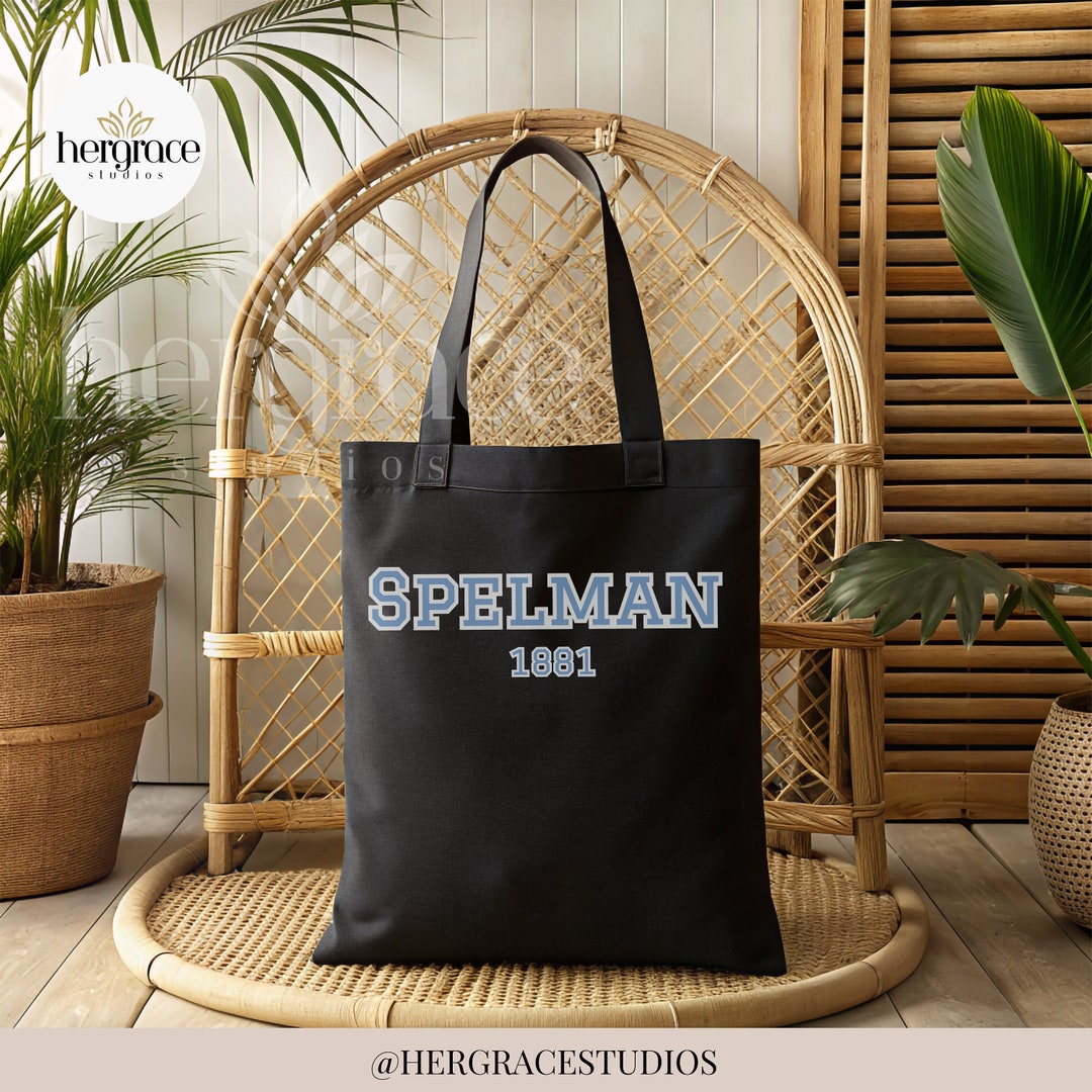 Personalized College Tote Bag, Custom College Name Tote, Example ...