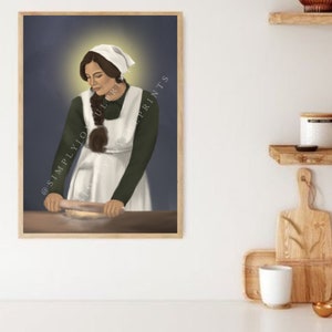 God in All Things St. Frances of Rome Digital Art Print | Catholic ...