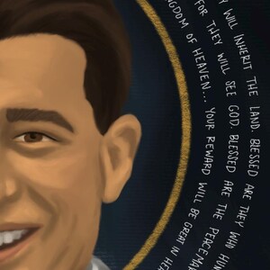 A Man of the Beatitudes Bl. Pier Giorgio Frassati Digital Art Print - Etsy