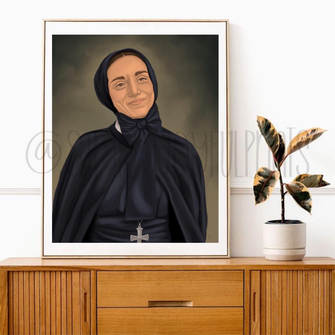 St. Frances Xavier Cabrini Digital Art Print | Catholic Art Digital ...