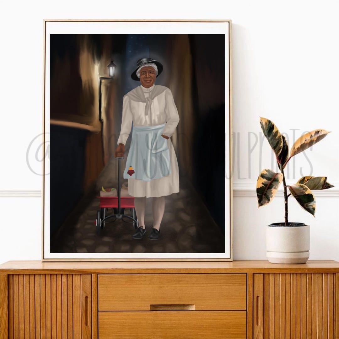 Angel of Charity Servant of God Julia Greeley Catholic Digital Art ...