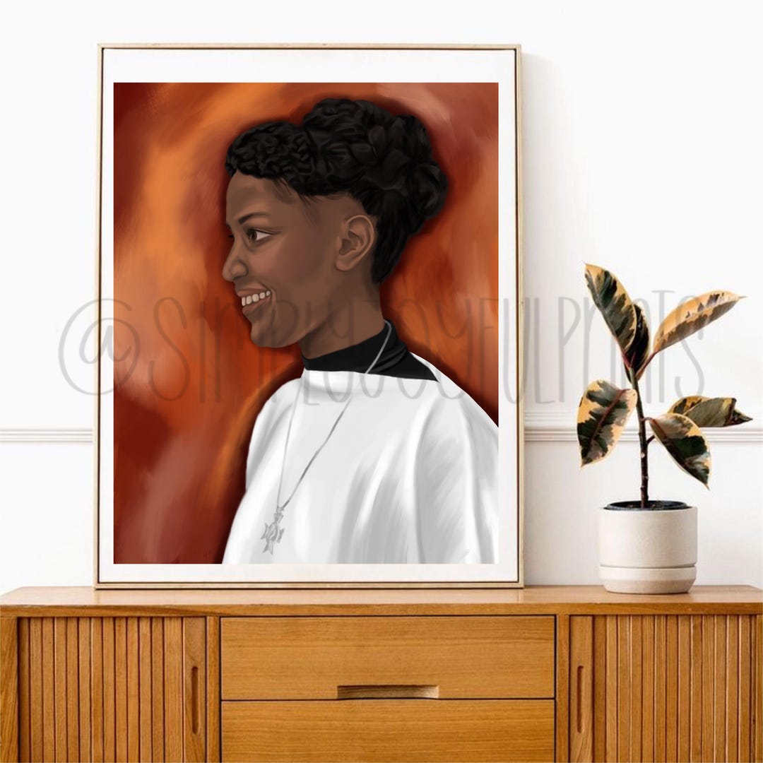 A Joyful Noise Servant of God Sr. Thea Bowman Digital Art Print Digital ...